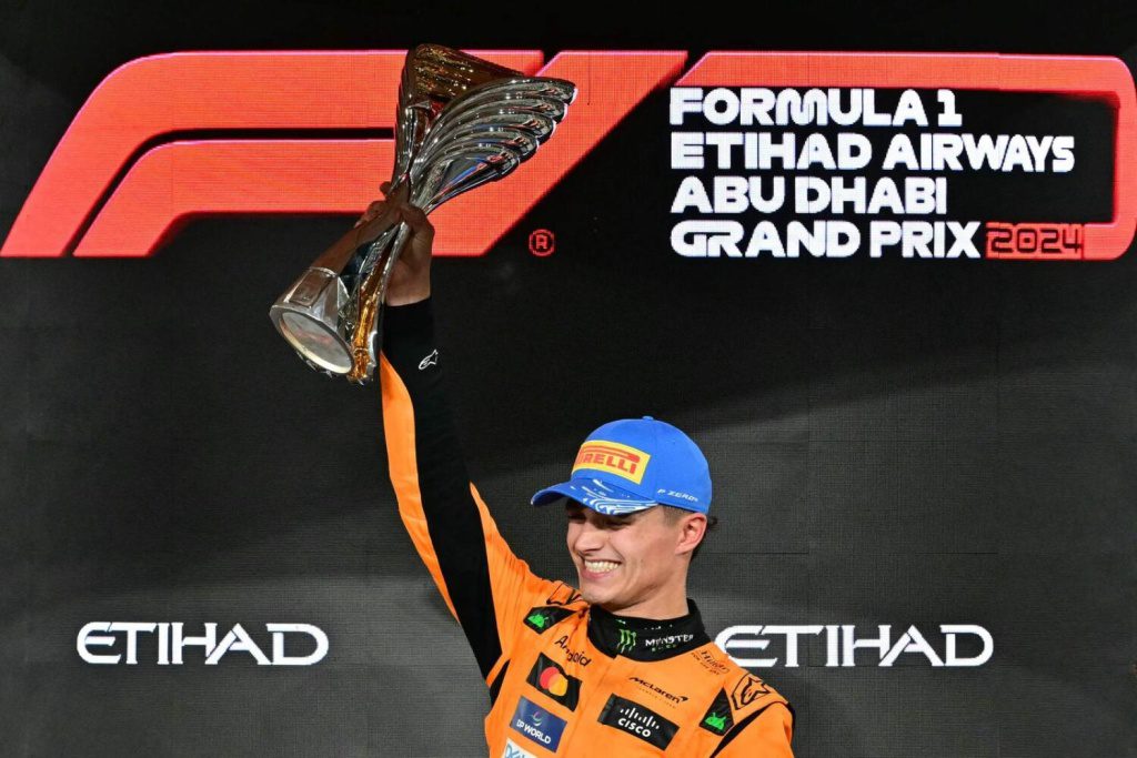 Norris Wins Abu Dhabi F1 GP, McLaren Clinch